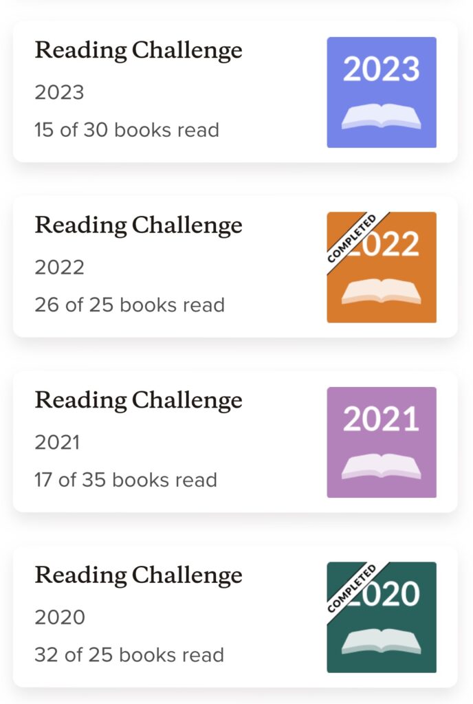 My Reading Goals for 2025 - Pen Of Hearts